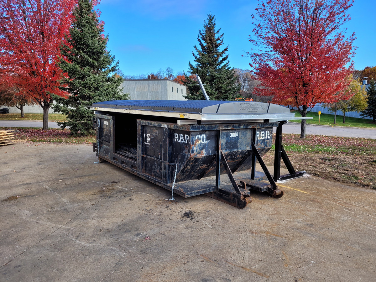 ROLL OFF CONTAINER COVERS – TBI Waste Products
