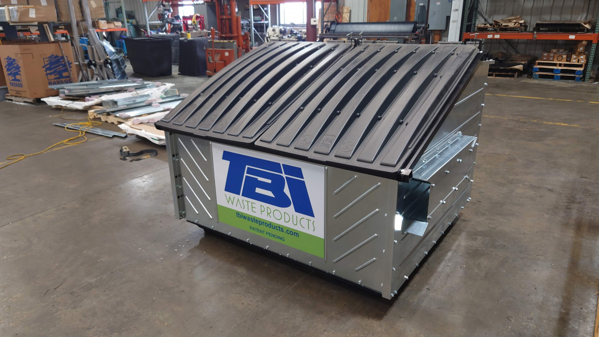 ENDURO-TANK FRONT LOAD 4YD OR 6YD DUMPSTER (FL-7200-ET) – TBI Waste ...