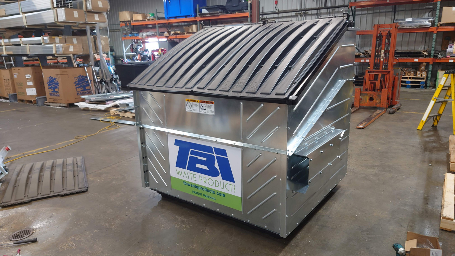 ENDURO-TANK FRONT LOAD 4YD OR 6YD DUMPSTER (FL-7200-ET) – TBI Waste ...