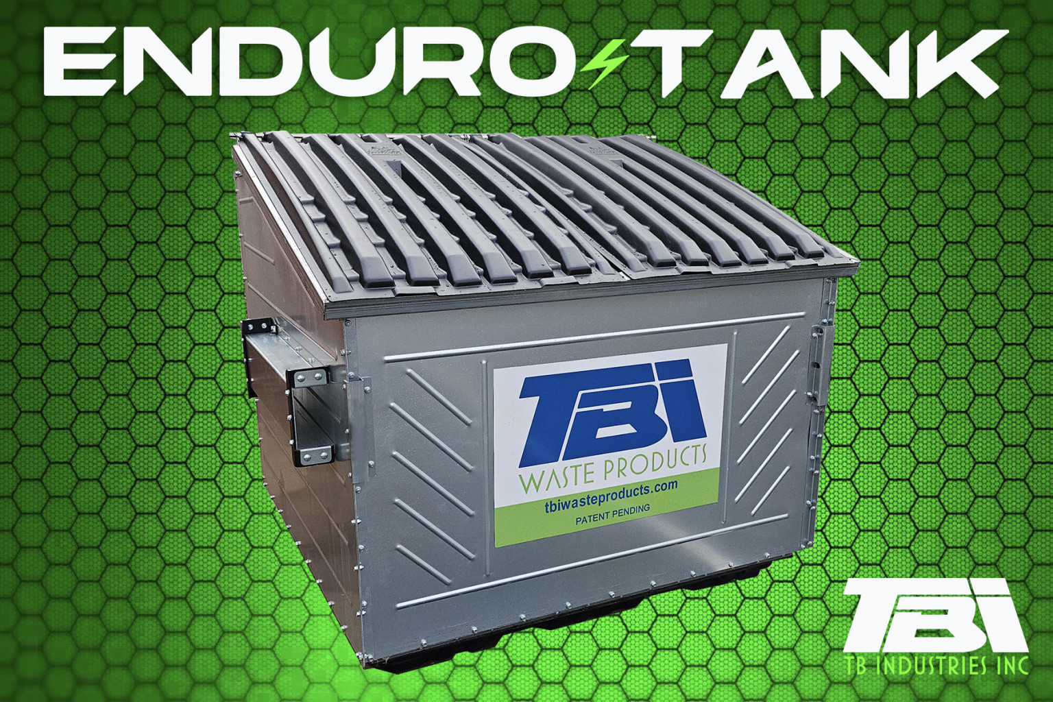 ENDURO-TANK FRONT LOAD DUMPSTER (ET-7200-FL) – TBI Waste Products