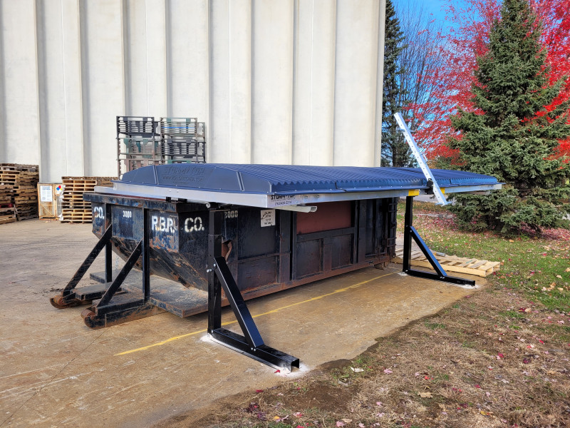 STAND ALONE STORM-TOP COVER (ST-8250-SA) – TBI Waste Products